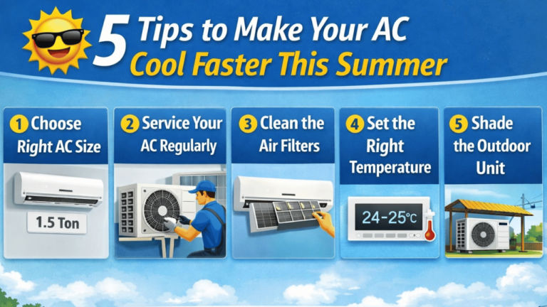 5 tips to make AC cool your room faster this summer