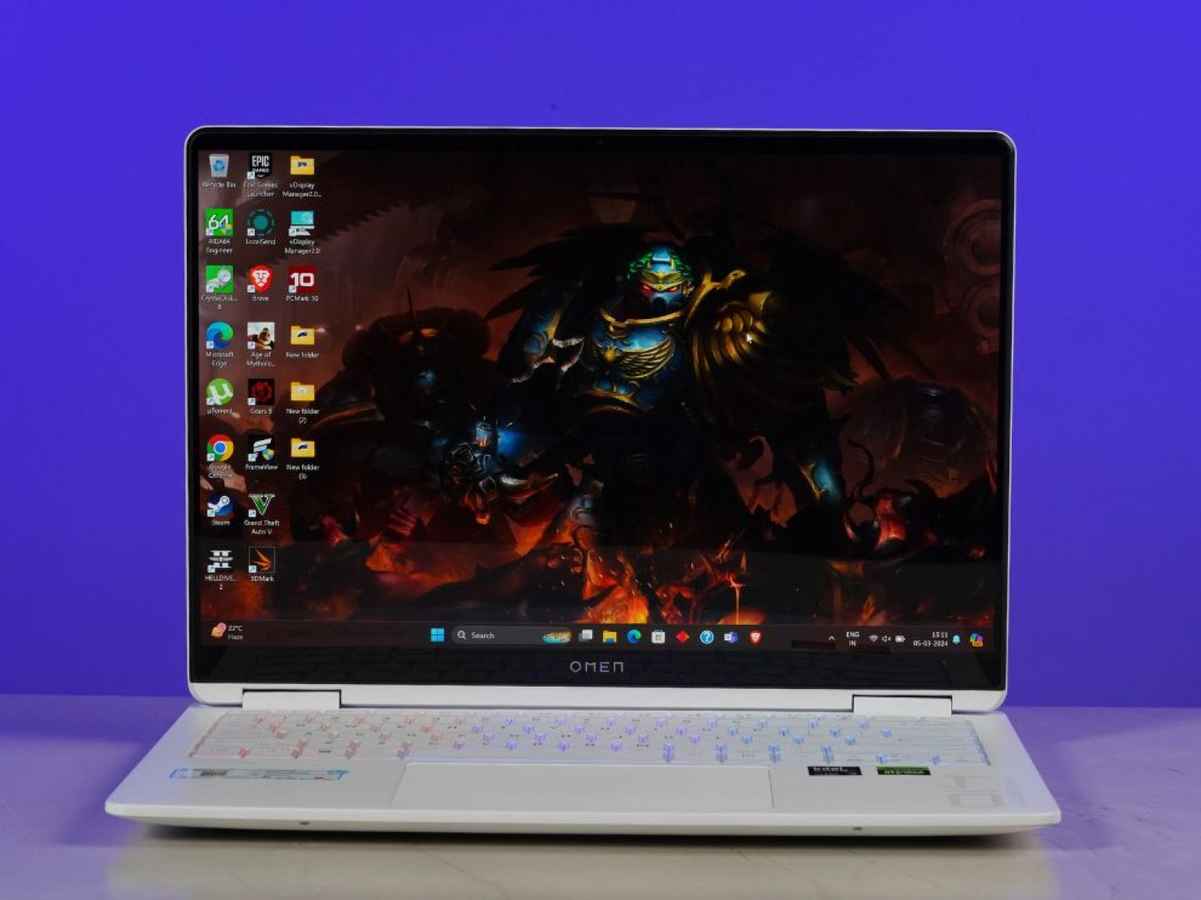 HP Omen Transcend 14 Thin and Light Gaming Laptop Review: Packing a ...