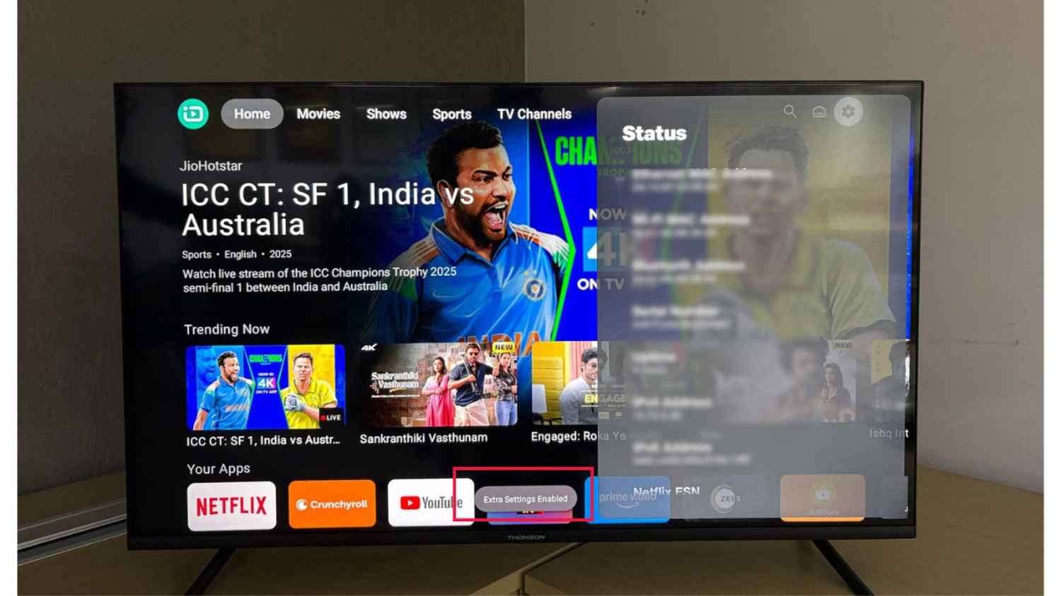 How to sideload apps on Jio Tele OS TV?