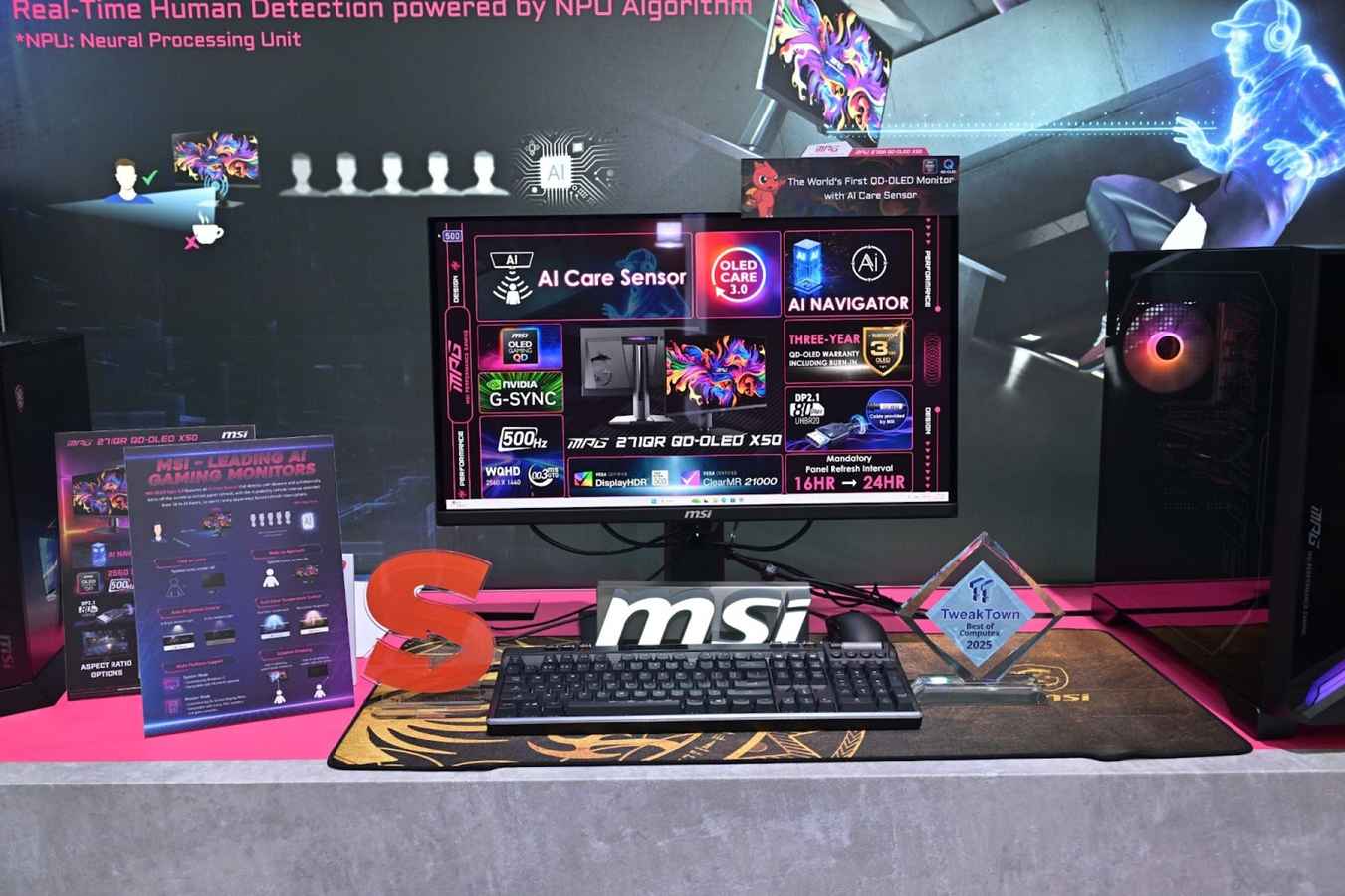 MSI COMPUTEX 2025: Titanium GPUs, AI Assistant, and 500Hz Gaming ...