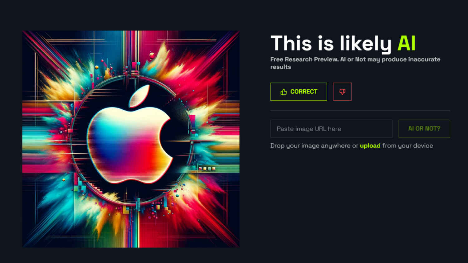 Here are 4 tools to detect AI-generated images/videos