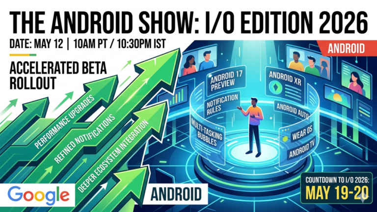 Google to host Android Show ahead of I/O 2026: Date, timings, and what ...