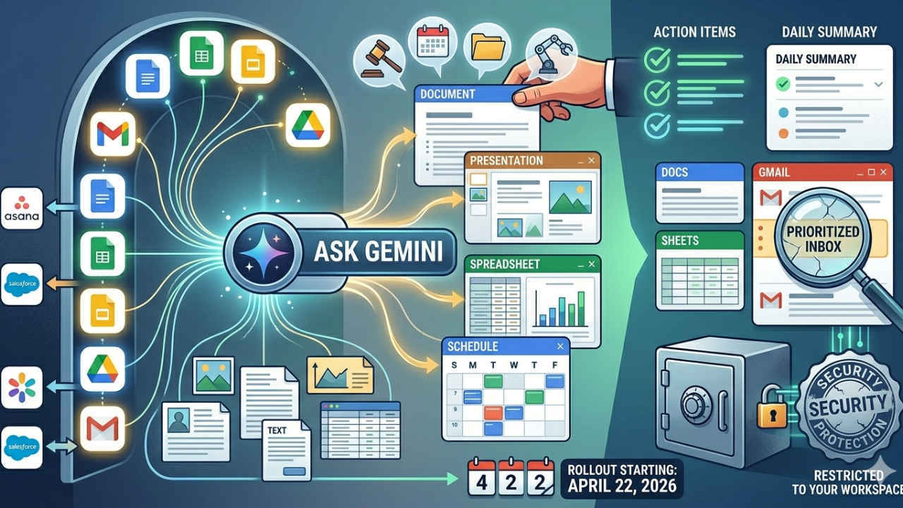 Google launches AI-powered Workspace Intelligence: What it is and how ...