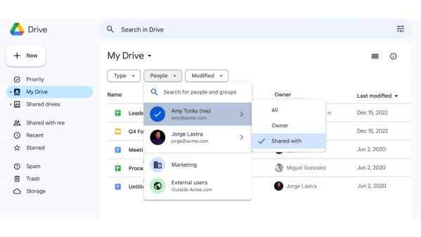 Here's how to use Google Drive's new filter that lets you see which ...