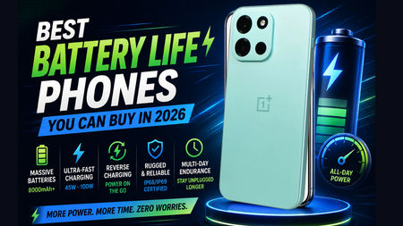 Best battery life phones you can buy in 2026