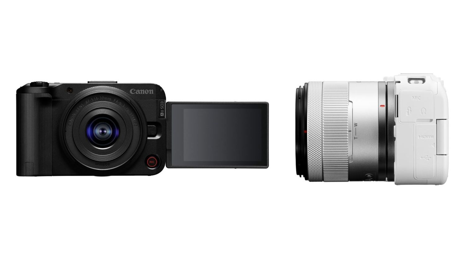 Canon EOS R50 V mirrorless vlogging camera and new RF lenses launched ...