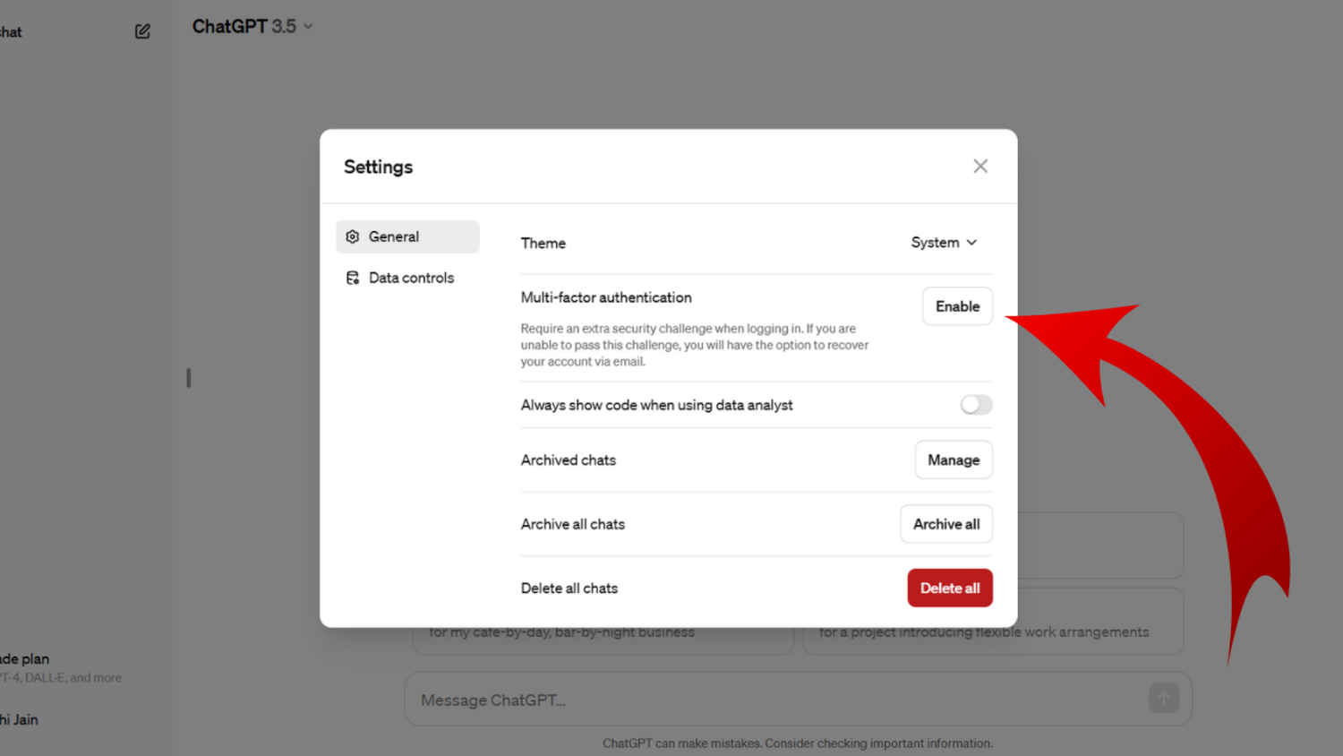 ChatGPT now lets you enhance security with multi-factor authentication: Here's how