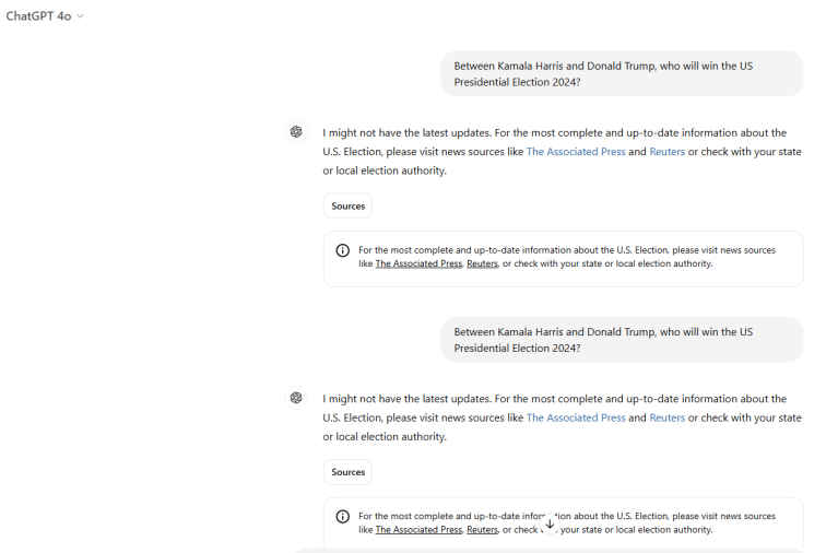 Donald Trump or Kamala Harris? What AI predicts as next US President 2024