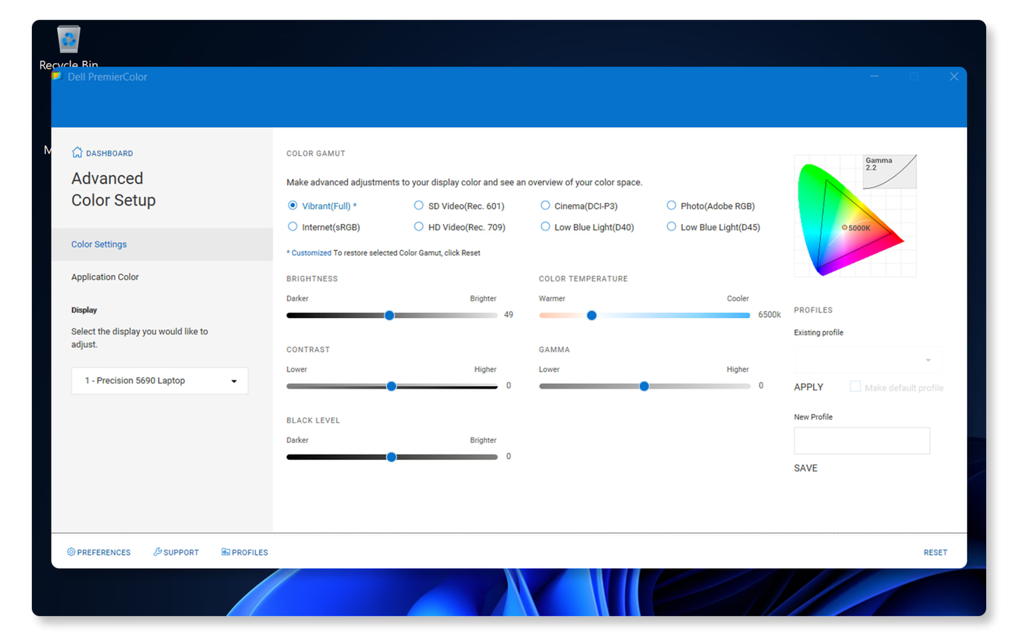 How factory calibration standards differ across laptop brands