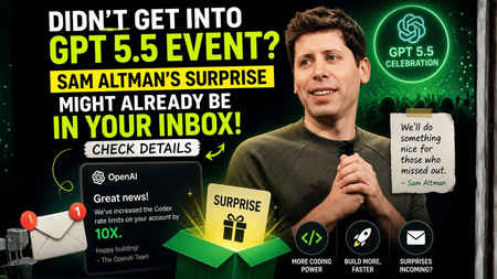 Didn’t get into GPT 5.5 event? Sam Altman’s surprise might already be ...