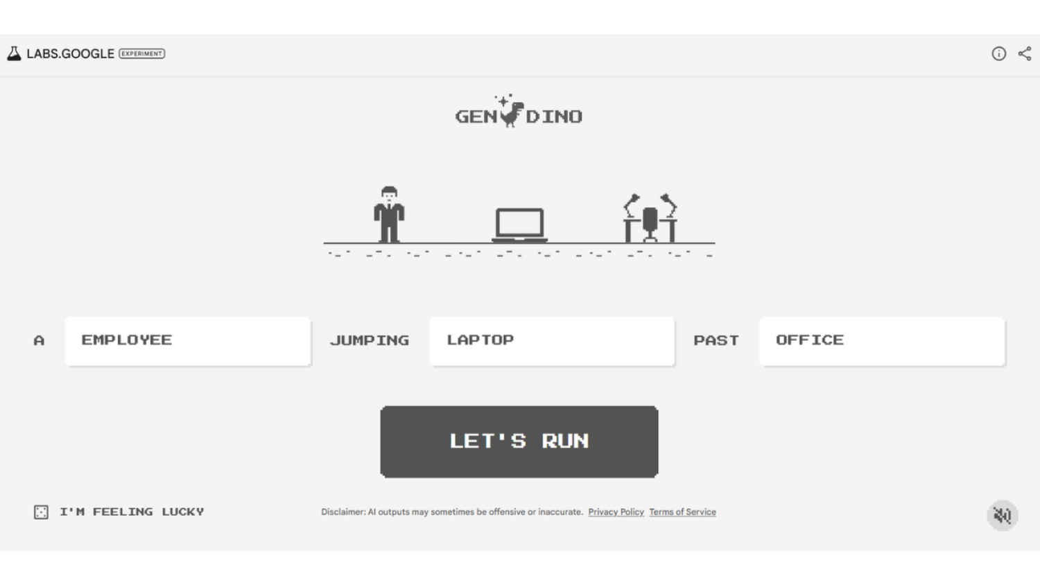Create your own Chrome Dino game using AI with GenDino: Here's how