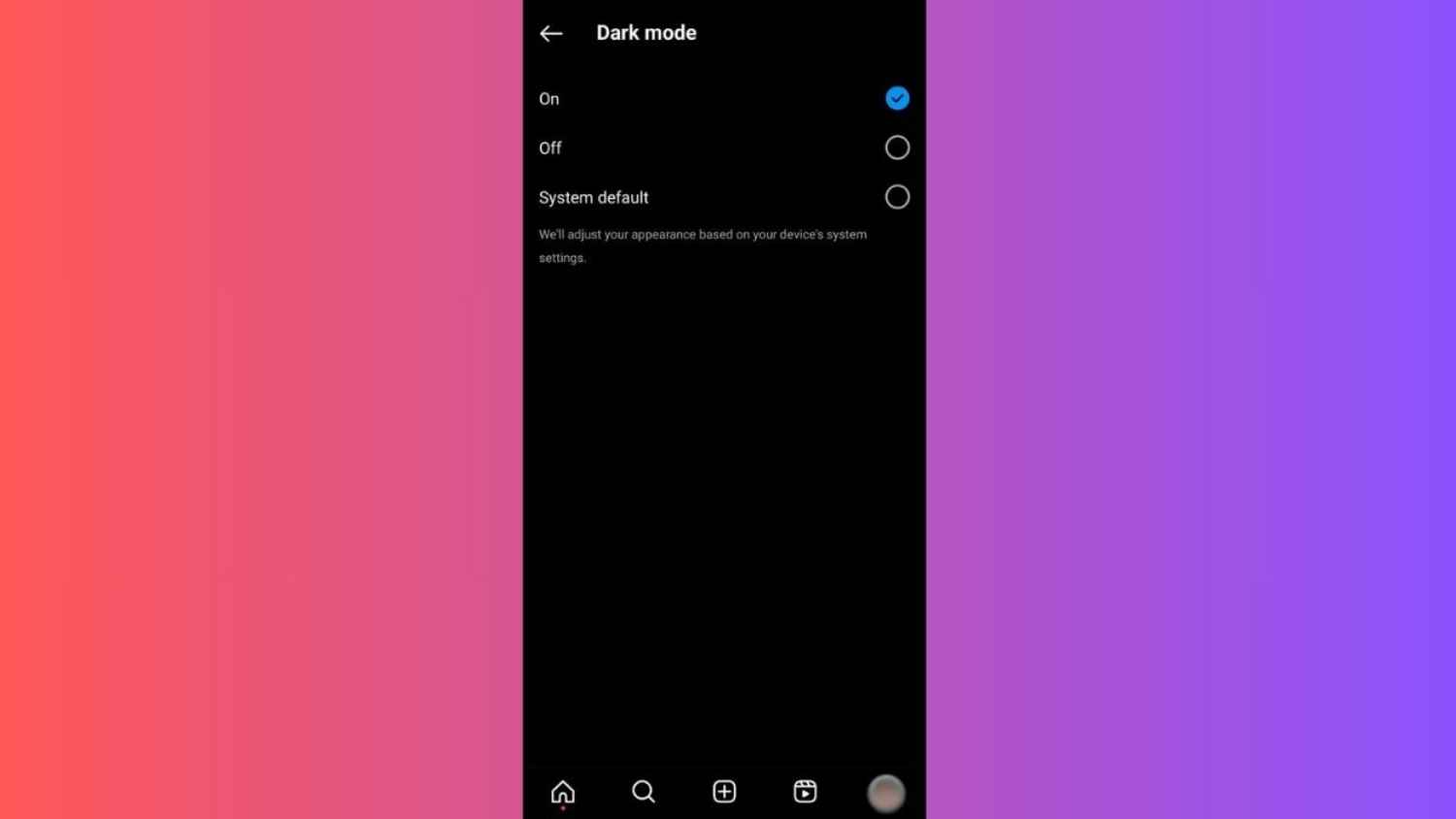 Enhance your Instagram experience: Here's how to activate dark mode