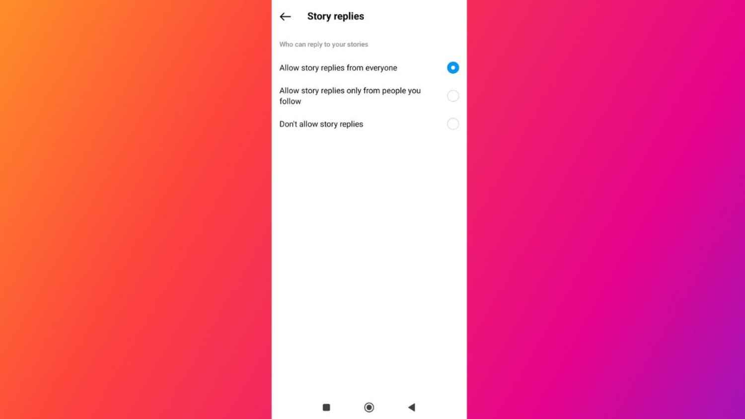 How to control who can respond to your Instagram story: Step-by-step guide