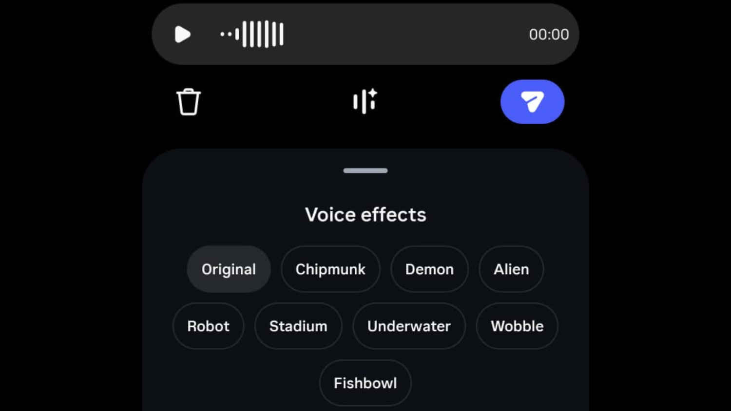 How to use AI voice effects in your Instagram DM