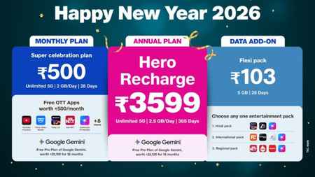 Reliance Jio launches Happy New Year 2026 offers: Check prices ...