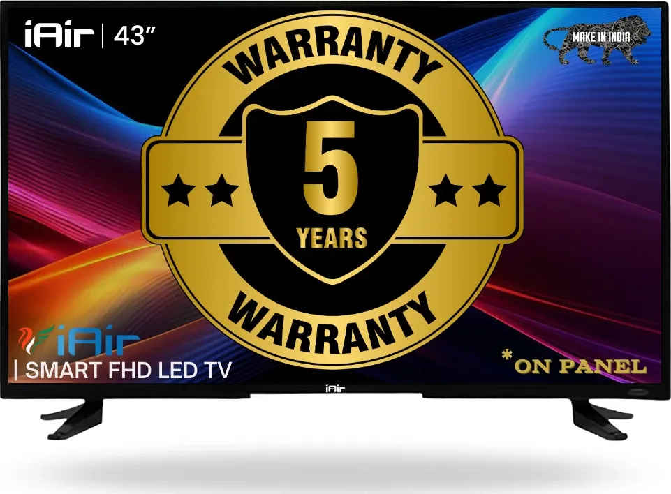 iAir IRLED43FSE05SBFNM 43 inch Full HD Smart LED TV | Price, Key ...