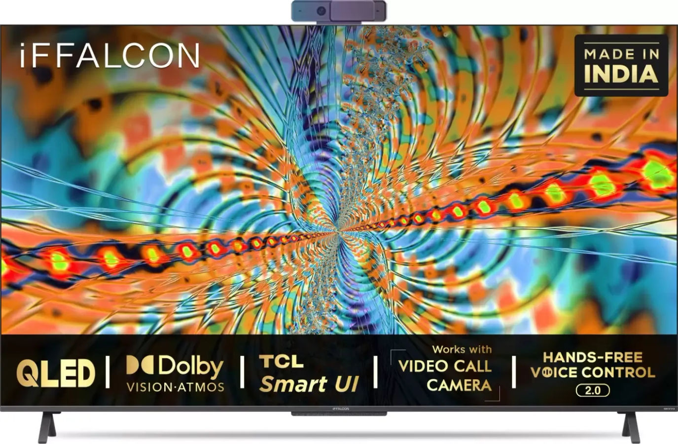iFFALCON 55H72 55 inch Ultra HD 4K Smart QLED TV Price in India, Full ...