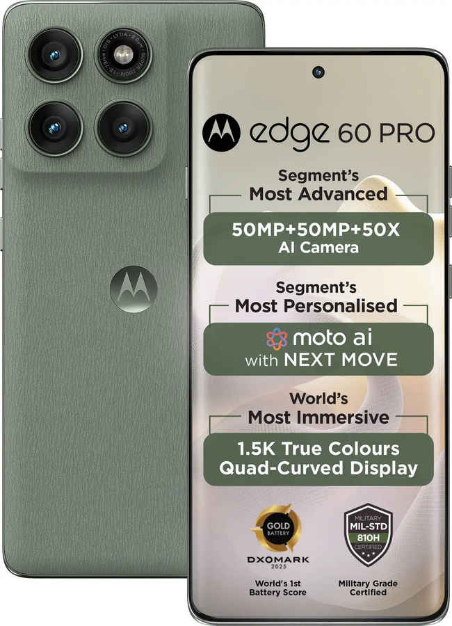 Motorola Edge 60 Pro - Price in India, Specifications, Motorola Edge 60 ...