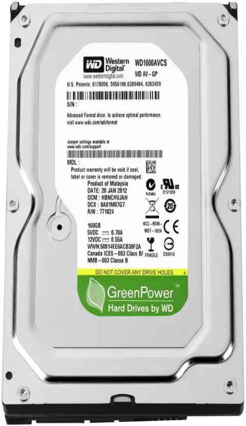WD AV-GP WD5000AVCS 500 GB Desktop Internal Hard Disk Drive | Price, Key Features and Specifications