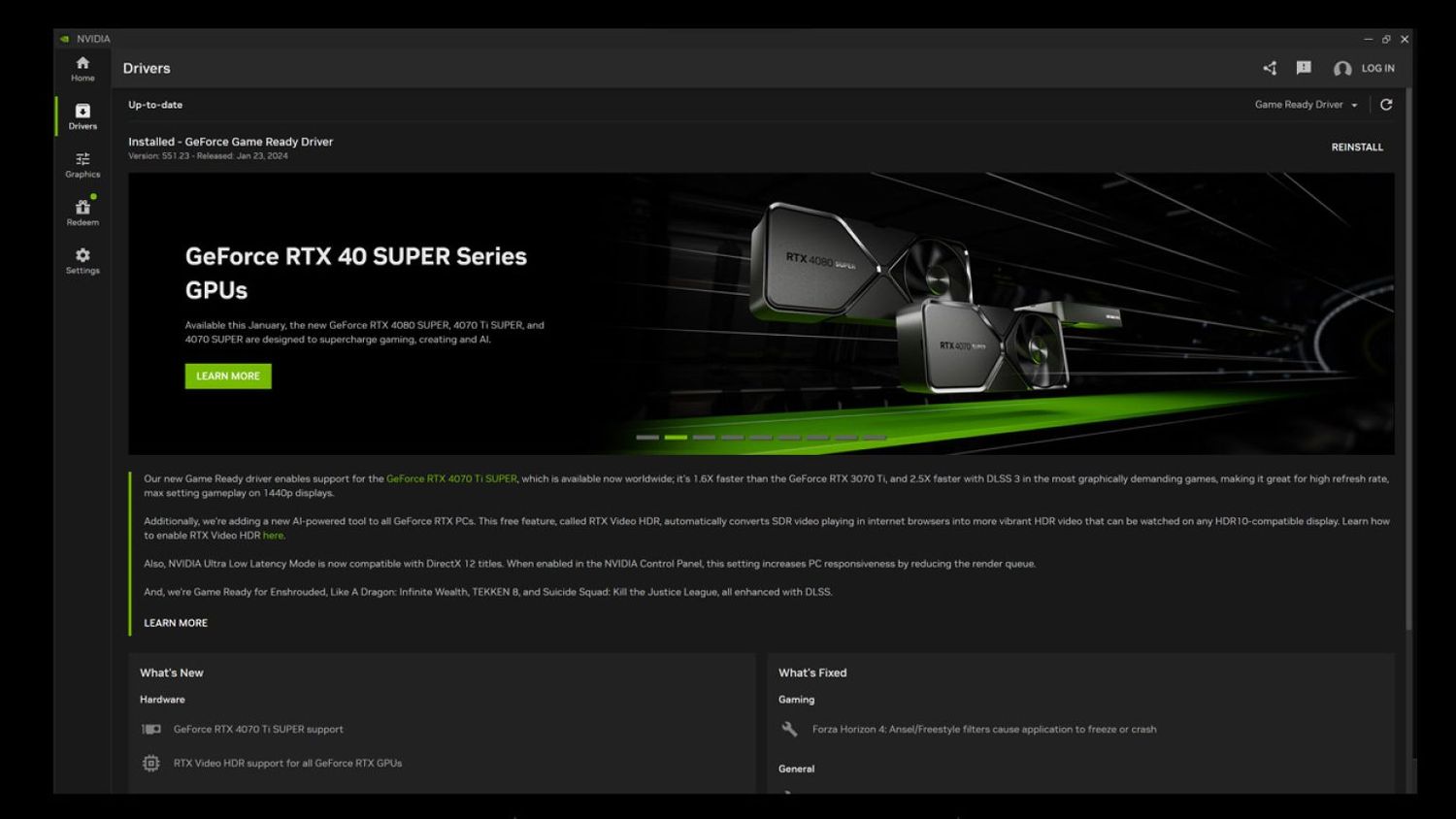 NVIDIA boots GeForce Experience and brings in new NVIDIA App
