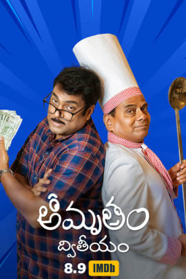Watch Amrutham Dhvitheeyam Online, All Seasons or Episodes, Comedy ...