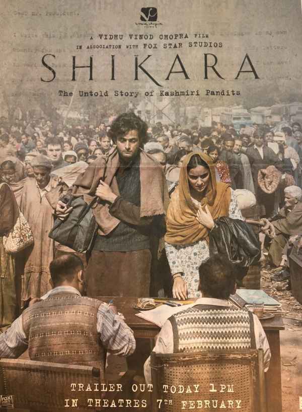 Shikara Movie (2020) | Release Date, Cast, Trailer, Songs, Streaming Online at Prime Video
