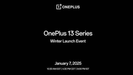 OnePlus 13 series launch date set for January 7: Time, livestream ...