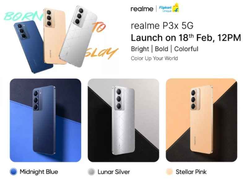 Realme P3x 5G ची भारतीय लाँच तारीख जाहीर! अप्रतिम कॅमेरासह आणखी काय मिळेल विशेष?