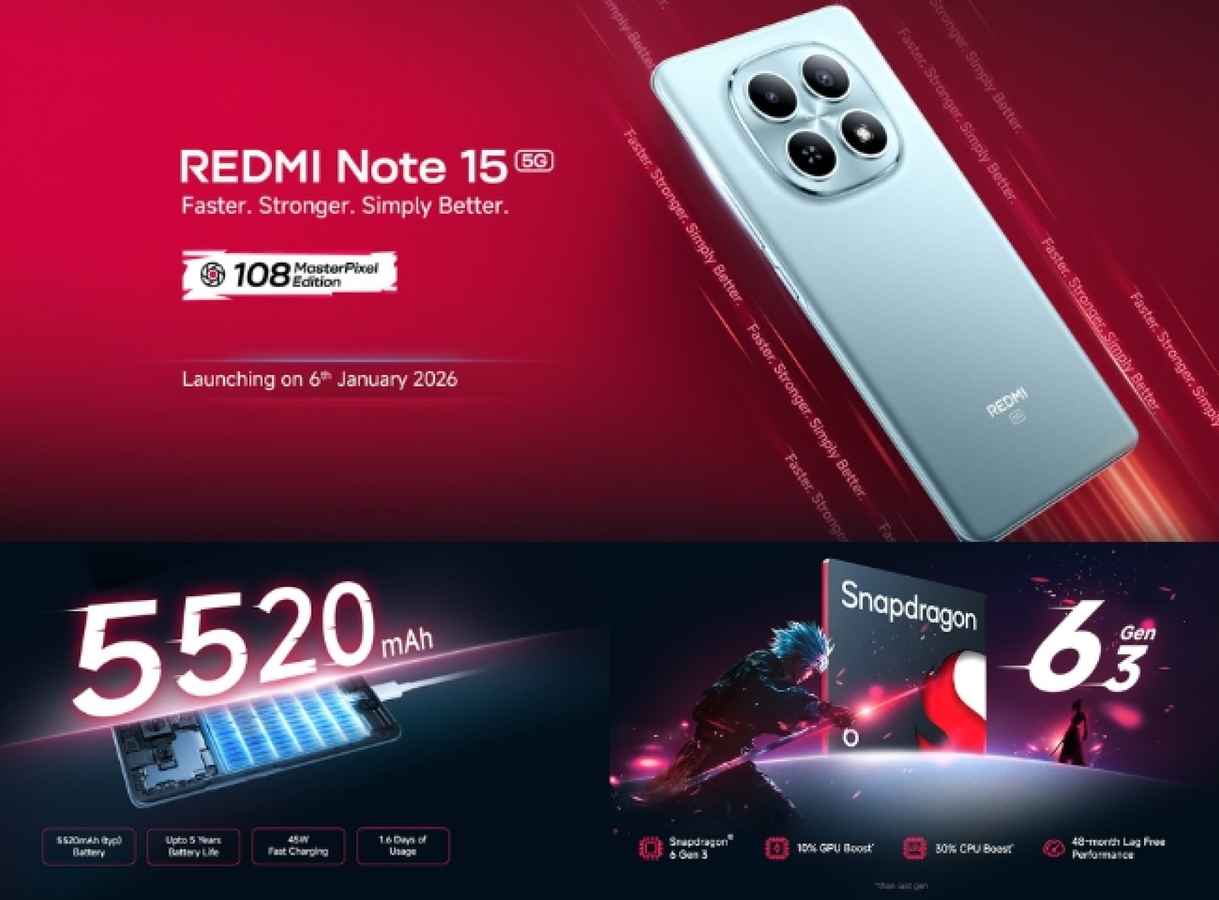 108MP ക്യാമറ, 5520mAh ബാറ്ററിയുമായി Redmi സ്മാർട്ട് ഫോൺ വരുന്നു, 22000 ...