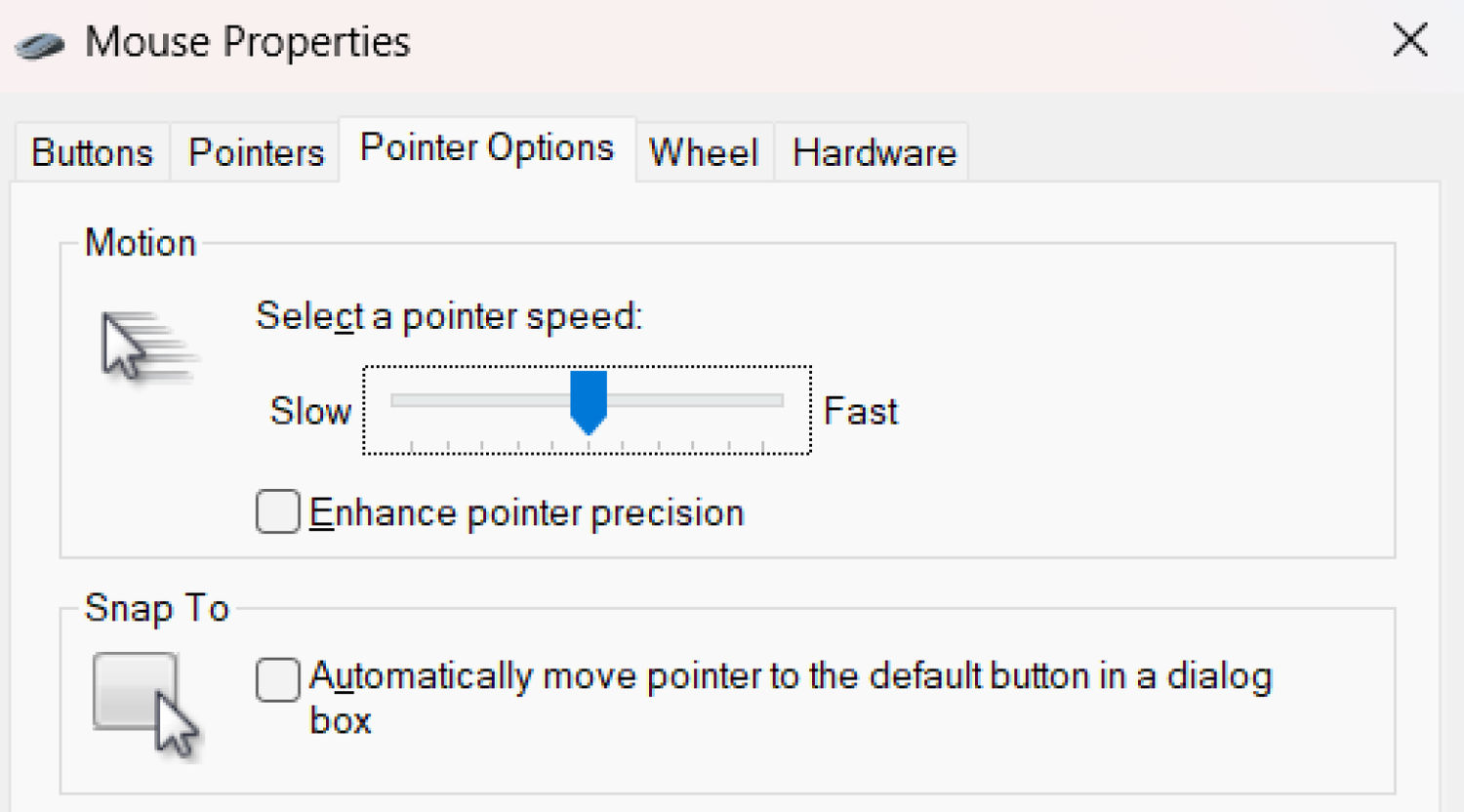 5 mouse settings you should change for maximum performance
