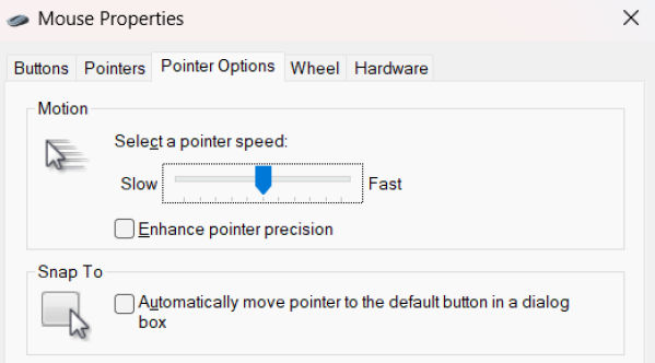 5 mouse settings you should change for maximum performance