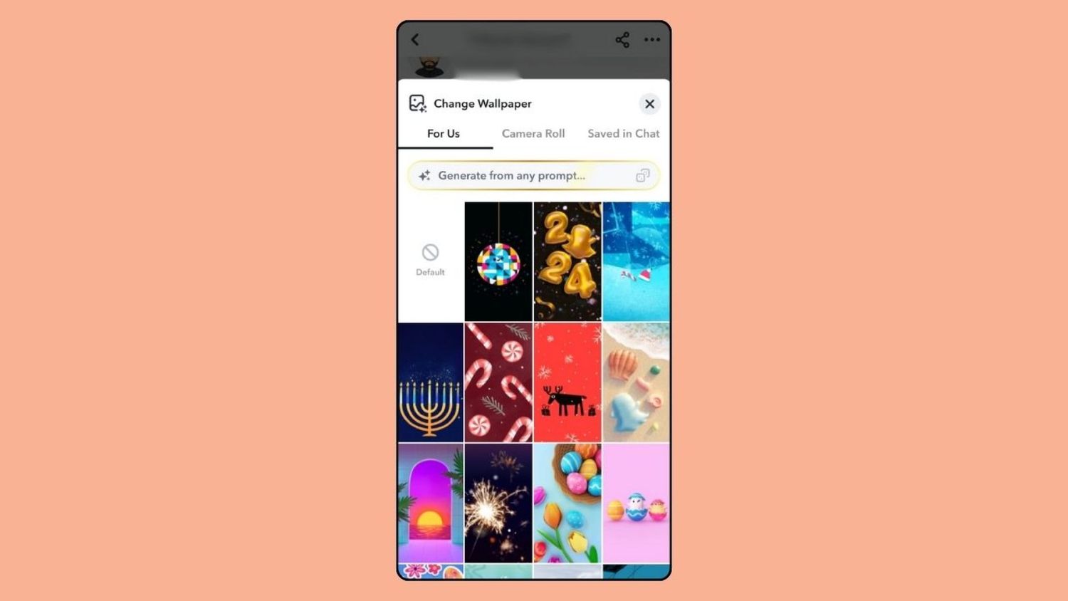 How to change chat wallpaper on Snapchat: Step-by-step guide