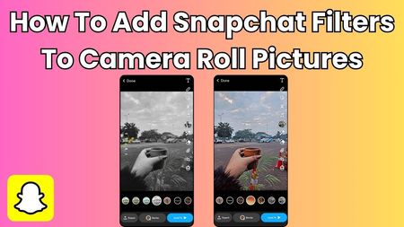 How to add Snapchat filters to your camera roll pictures: Quick guide