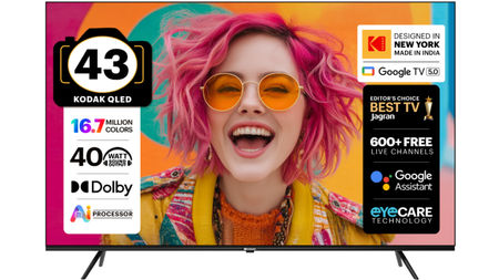 Kodak launches Matrix QLED Google TV 2026 lineup in India: Price and ...