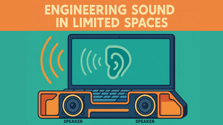 The science of laptop audio: Engineering sound in limited spaces
