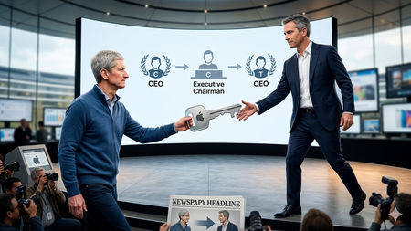 Tim Cook steps down as Apple CEO after 15 years in charge
