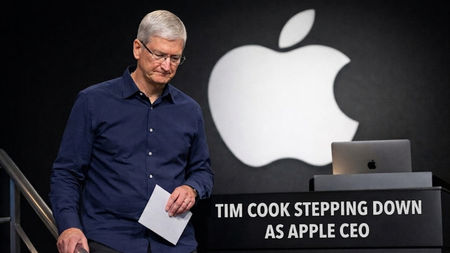 ‘Legend’: Sam Altman and other leaders react as Tim Cook steps down as ...