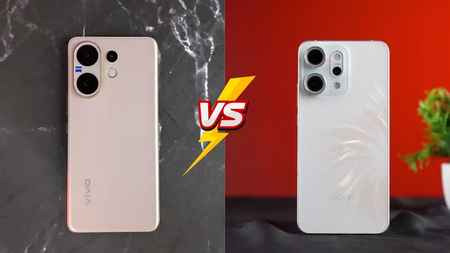Vivo V60 vs Oppo Reno 14: Display, camera, processor, battery, price ...