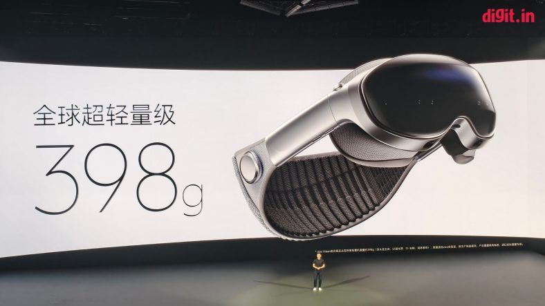 Vivo Vision MR headset weighs less than 400 grams and here’s why it matters