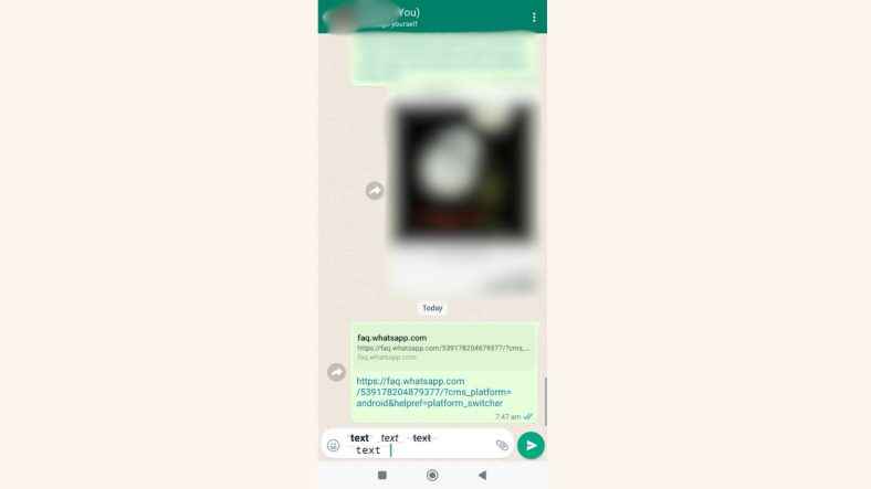 How to format text on WhatsApp: Bold, italic, strikethrough & more