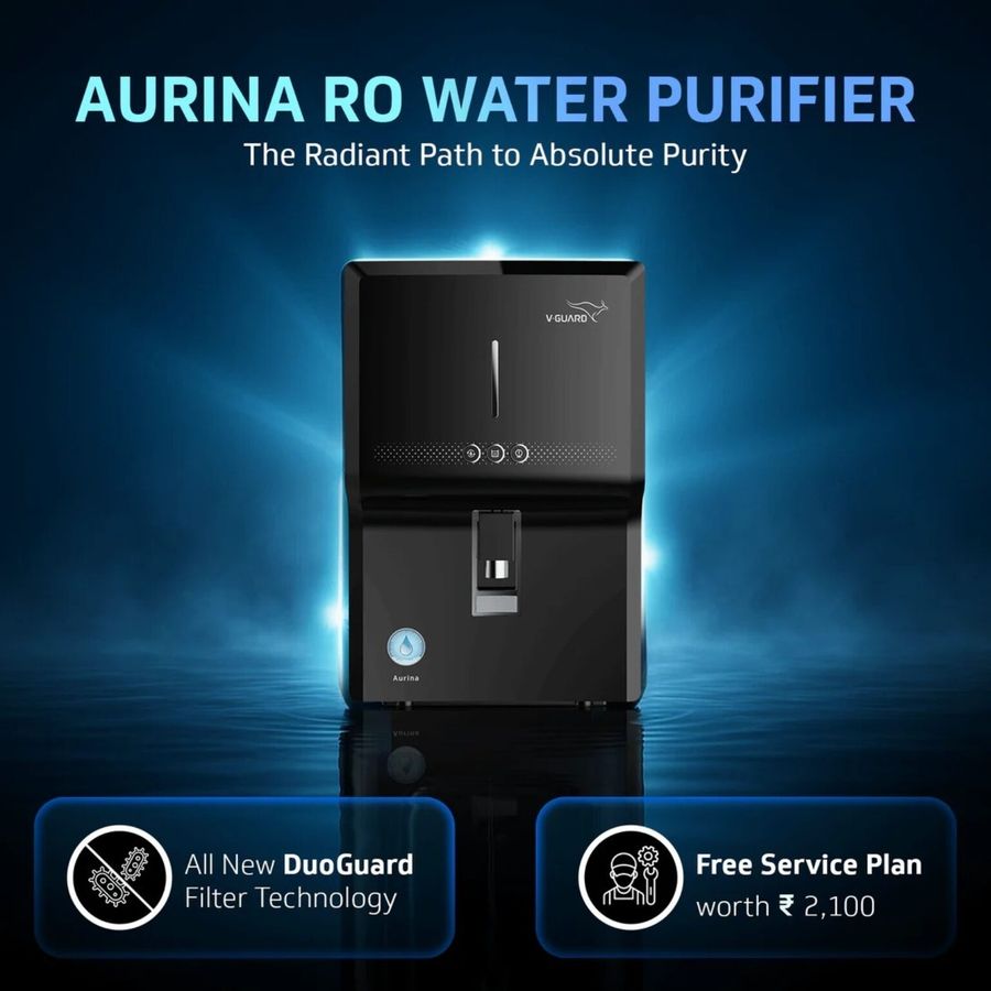 V-Guard launches Aurina RO water purifier series with DuoGuard ...