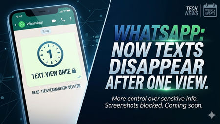 WhatsApp may soon let users send text messages that disappear after one ...