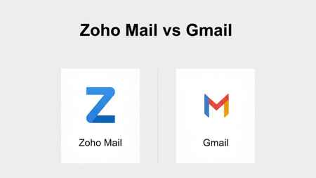 Zoho Mail vs Gmail: Features, security, privacy and more compared