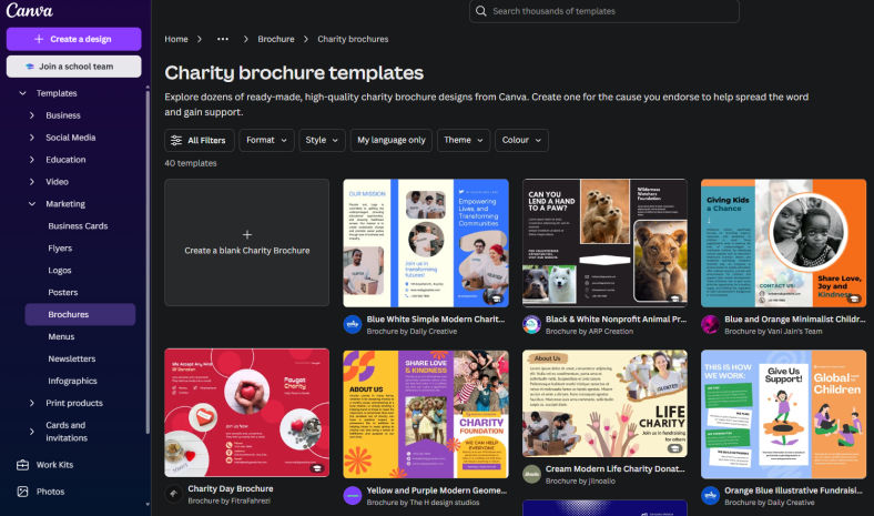 Canva 101: Design printed wedding cards and event brochures on Canva