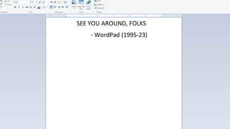 Microsoft WordPad to shut down after 28 years: Won't be available in Windows 12 | Digit