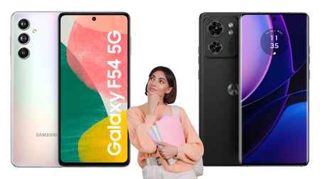 Samsung Galaxy F54 launched to stiff competition from Motorola Edge 40: Who wins on paper? | Digit