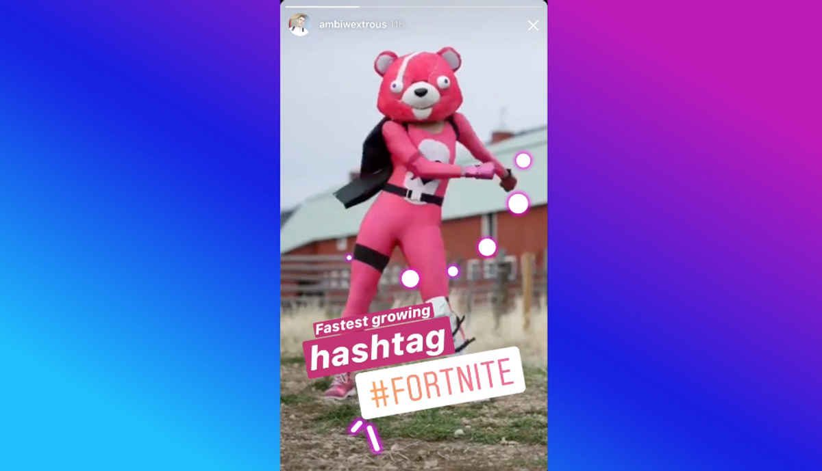 #Fortnite becomes fastest growing hashtag on Instagram in 2018 | Digit
