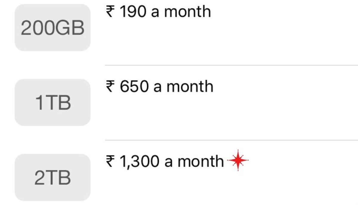 Apple introduces 2TB iCloud storage plan for Rs. 1300 per month | Digit