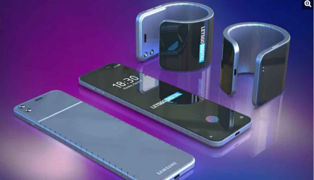 Samsung patent shows foldable phone that can wrap around the wrist | Digit