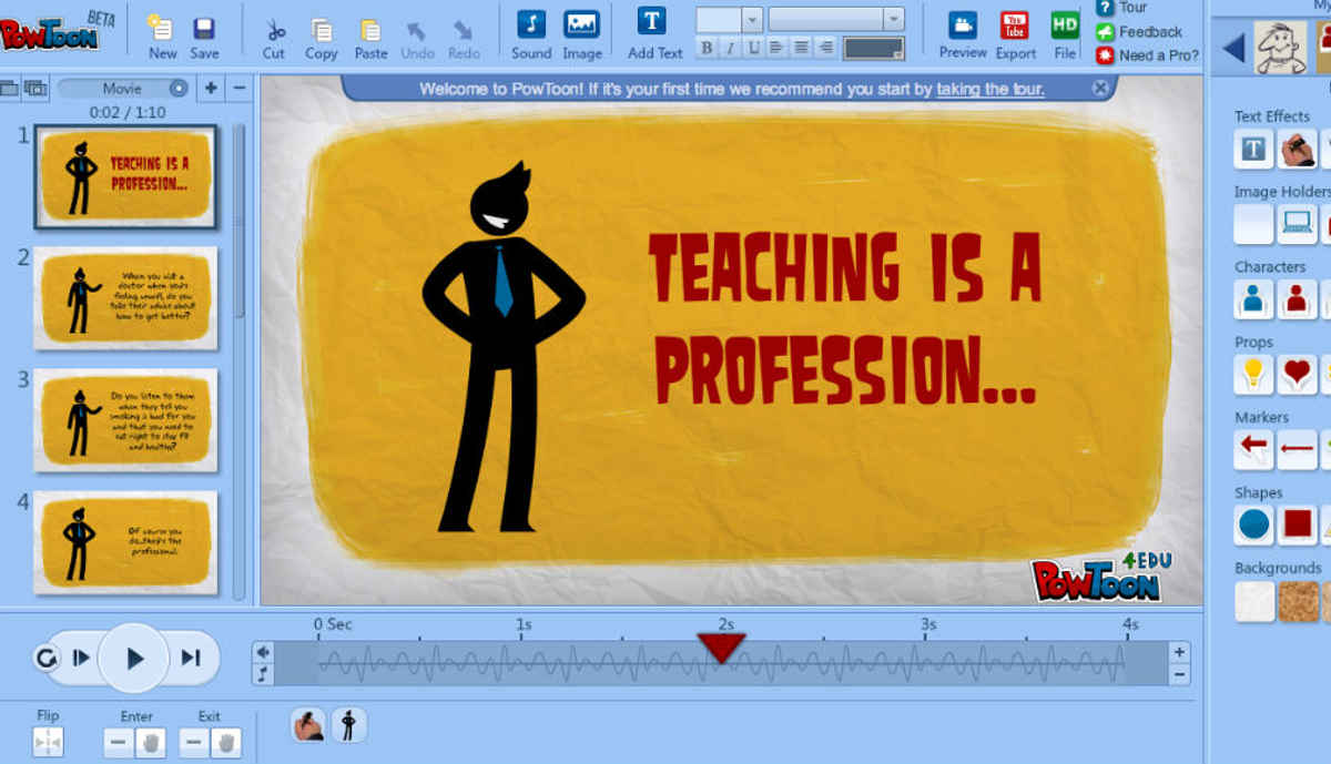 How to make impressive presentations with PowToon | Digit